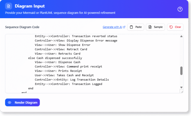 Free AI Sequence Diagram Refinement Tool - Visual Paradigm Product Updates