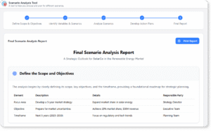 Free Scenario Analysis Tool for Strategic Planning - Visual Paradigm ...