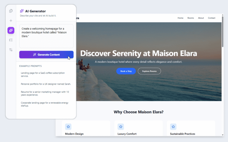 Introducing the AI-Powered Website Builder: Create Stunning Websites in ...